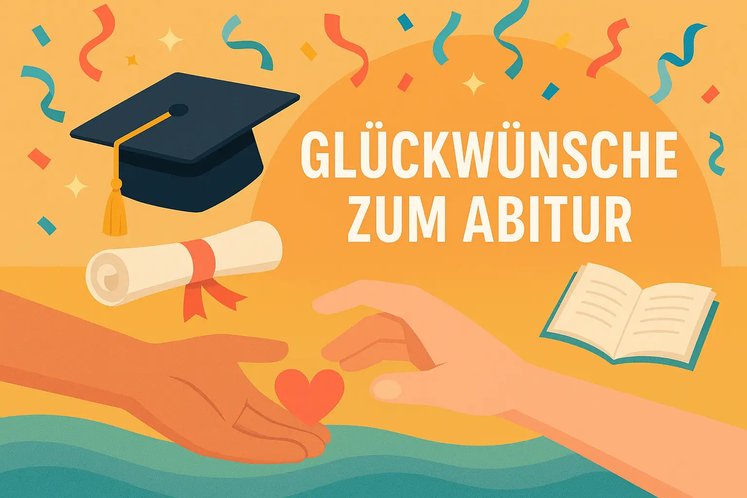 Glückwünsche zum Abitur: herzlich, kurz und motivierend