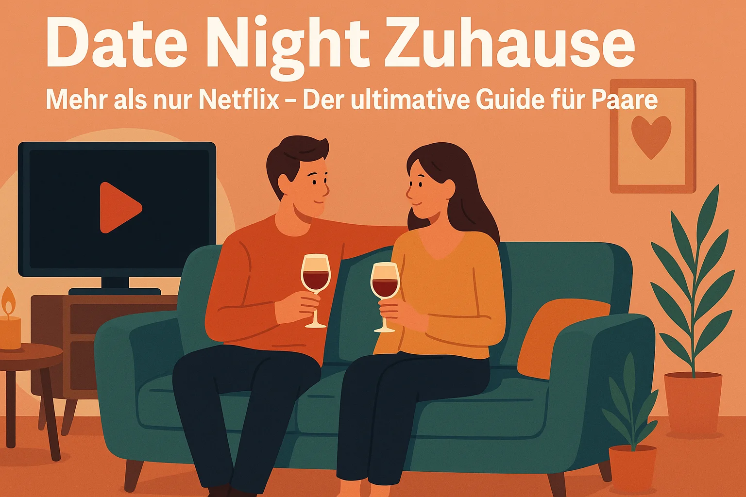 Date Night Zuhause: Mehr als nur Netflix – Der ultimative Guide für Paare